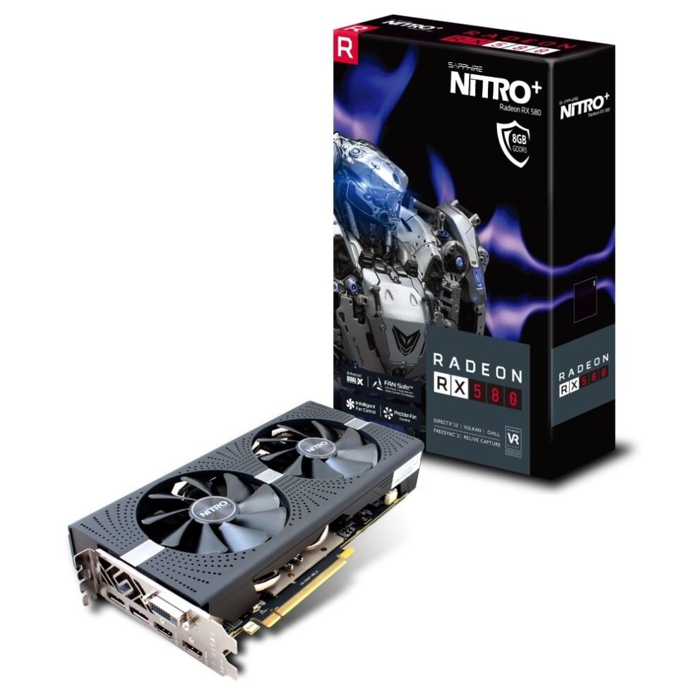 Sapphire Nitro+ Radeon RX 580 8GB GDDR5 Graphics Card (Preowned) - Gamekart